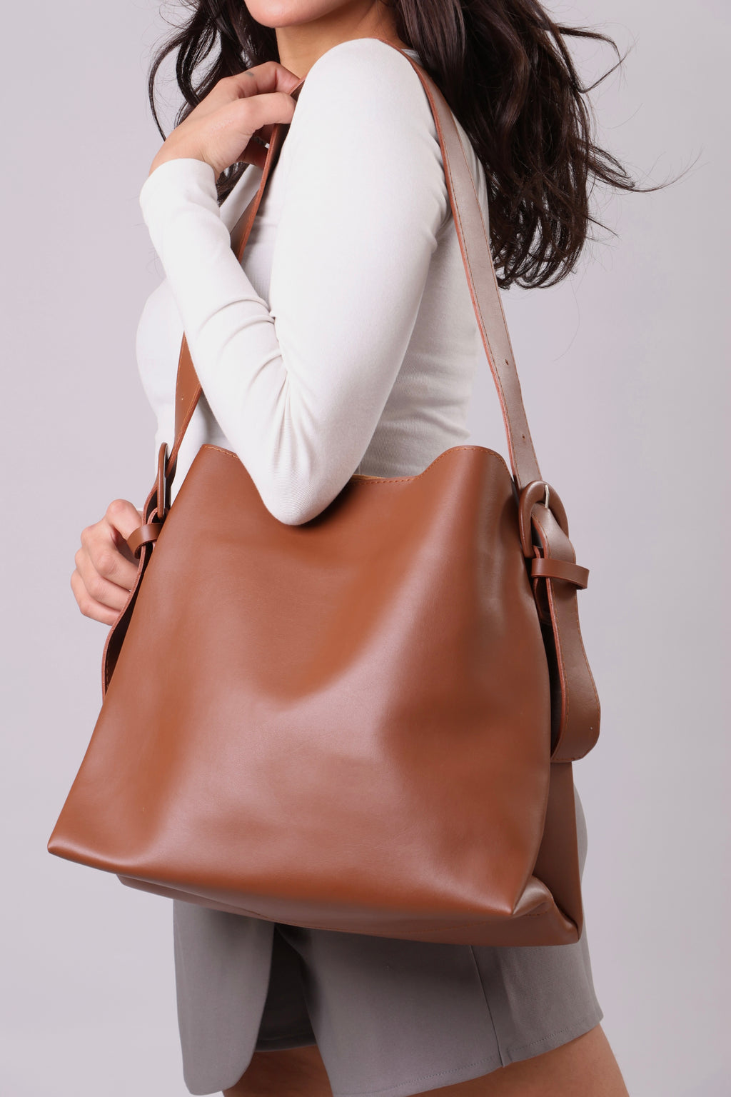 Mango Bag - Camel – Dione Beirut